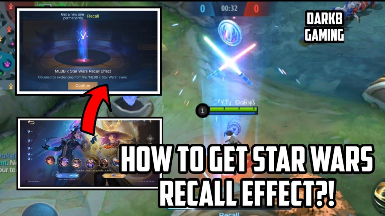 How to Get Star Wars Recall Effect When MLBB x Star Wars Event is Not ...