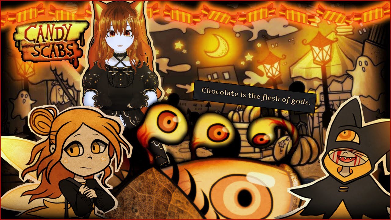 Let's Feed Candy To An Eldritch Monstrosity | Vtuber Plays "Candy Scabs ...