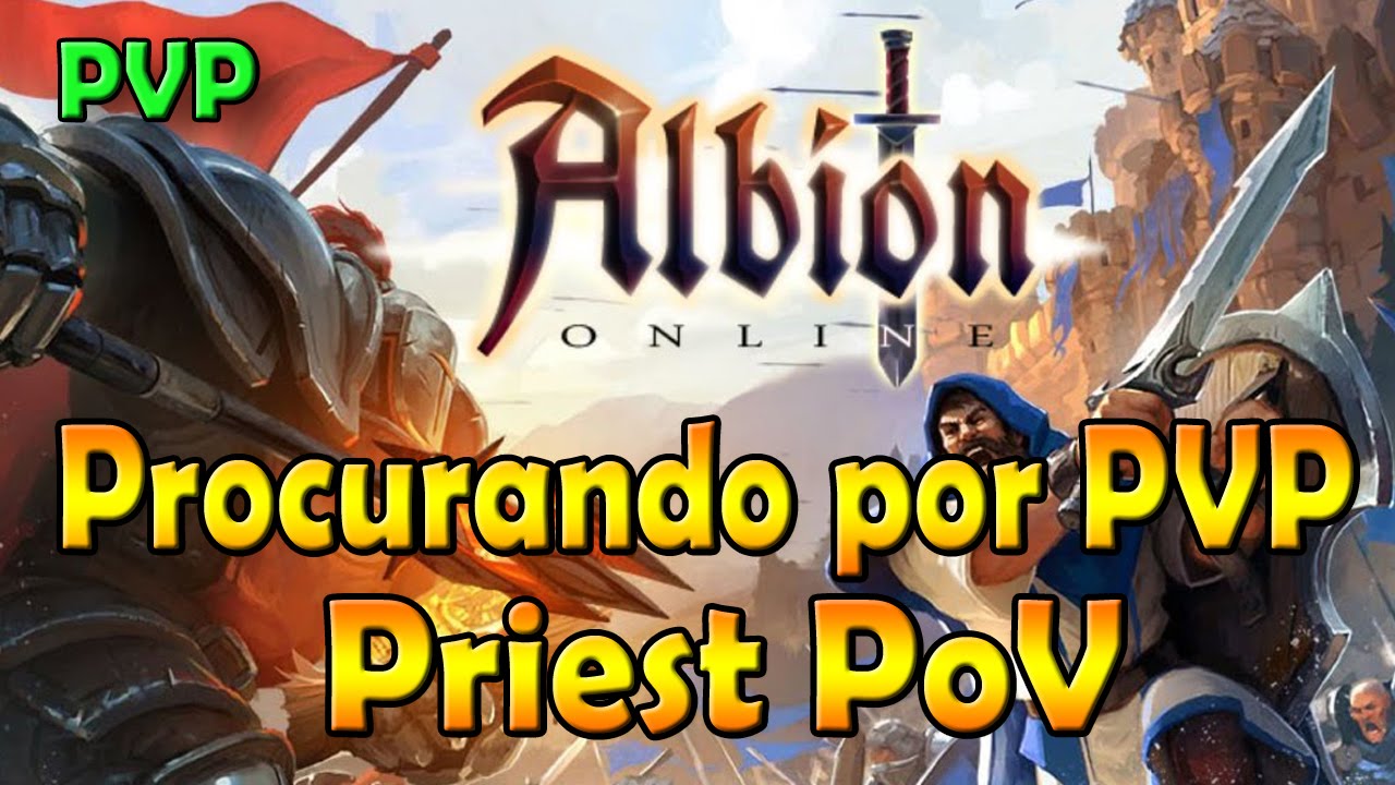 Albion Online - Procurando por PVP - Priest POV (T4.3 Holy Staff - T4.2 ...