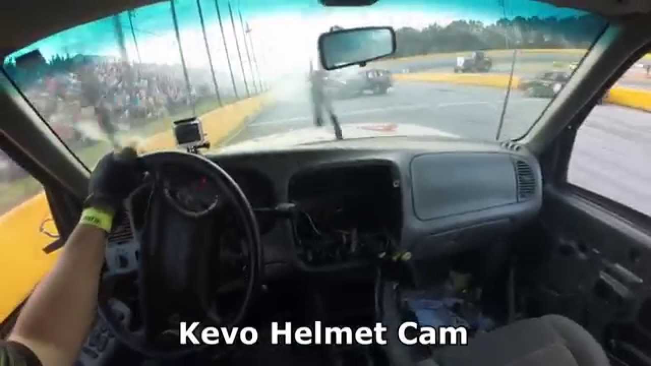 The Knights Of Destruction Car Football From Anderson Motor Speedway ...