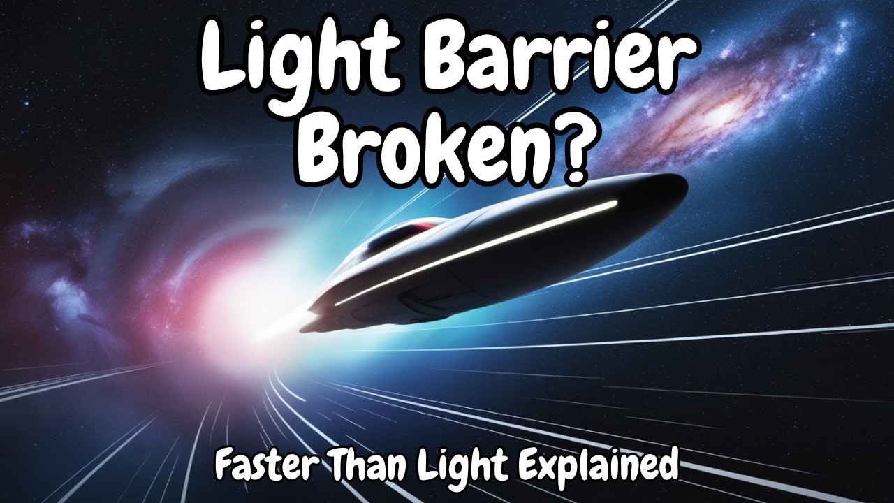 Breaking the Light Barrier Traveling Faster Than Light Explained - YouTube