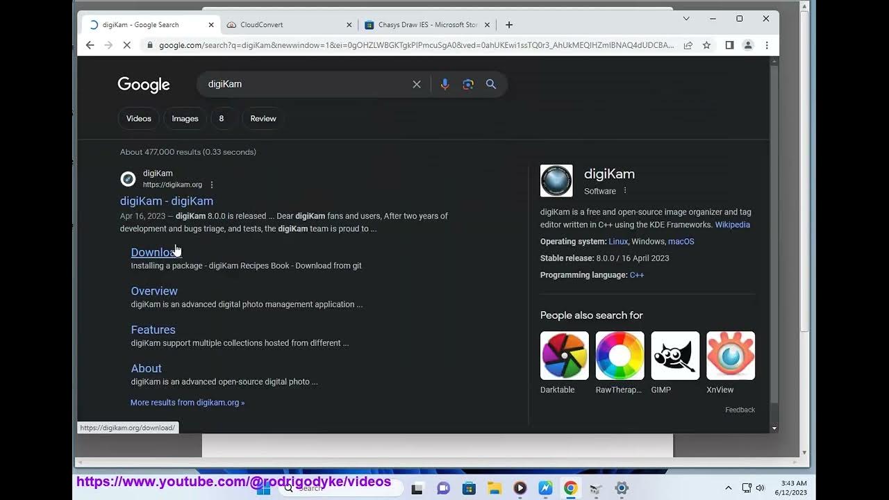 Convert CR2 to PNG, JPG, GIF in Windows - YouTube