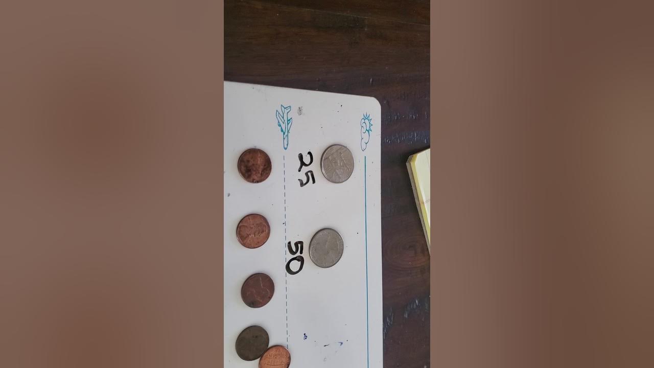 Counting same coins - YouTube