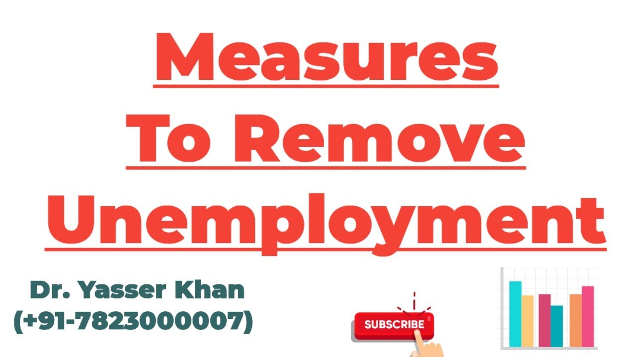 Measures To Remove Unemployment - YouTube