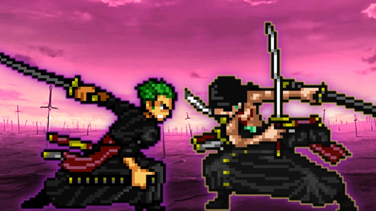 Zoro Onigashima V3 OP VS Zoro Oni OP in Jump Force Mugen - YouTube