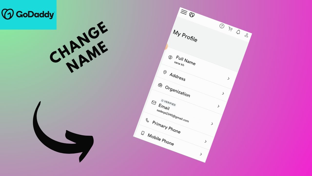 How To Change Name On Godaddy YouTube How To Change Name On Godaddy YouTube