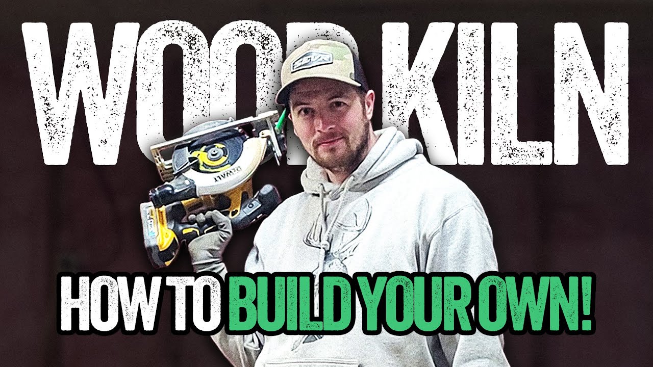 How to: Build Your Own Wood Kiln - Dry Wood in 3 Weeks - DIY Garage ...