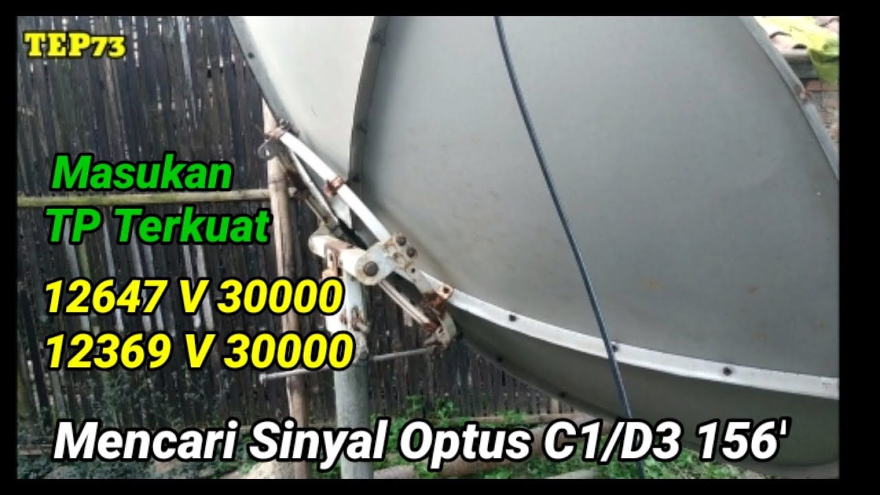 Mencari Optus C1/D3/D10 156' BT. - YouTube