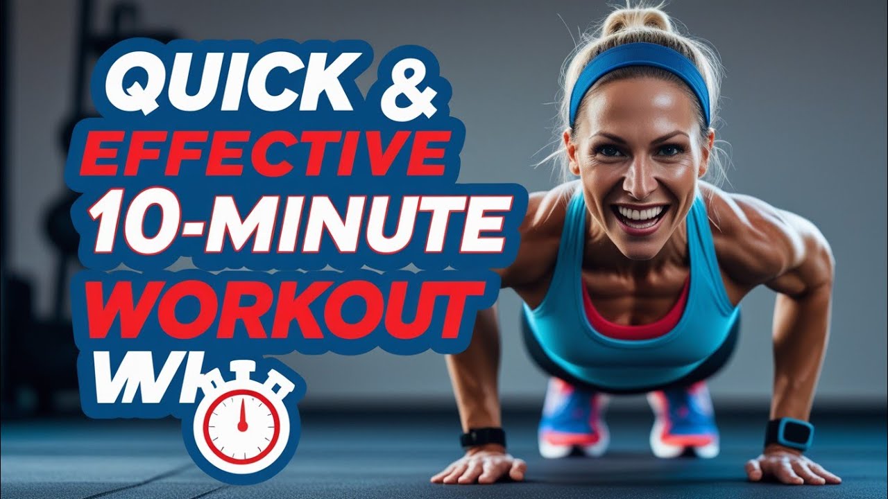 Quick & Effective 10-Minute Home Workout for a Stronger Body - YouTube