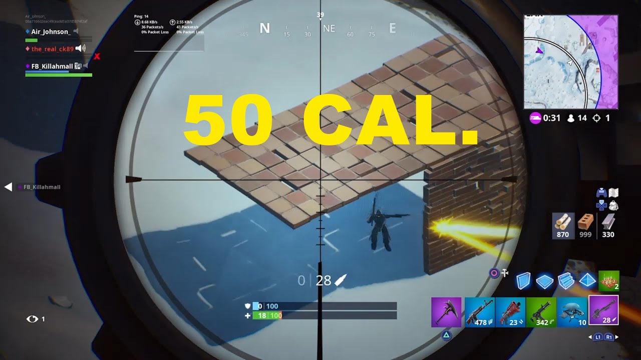 50 Cal Nostalgia & Fails (Fortnite) - YouTube