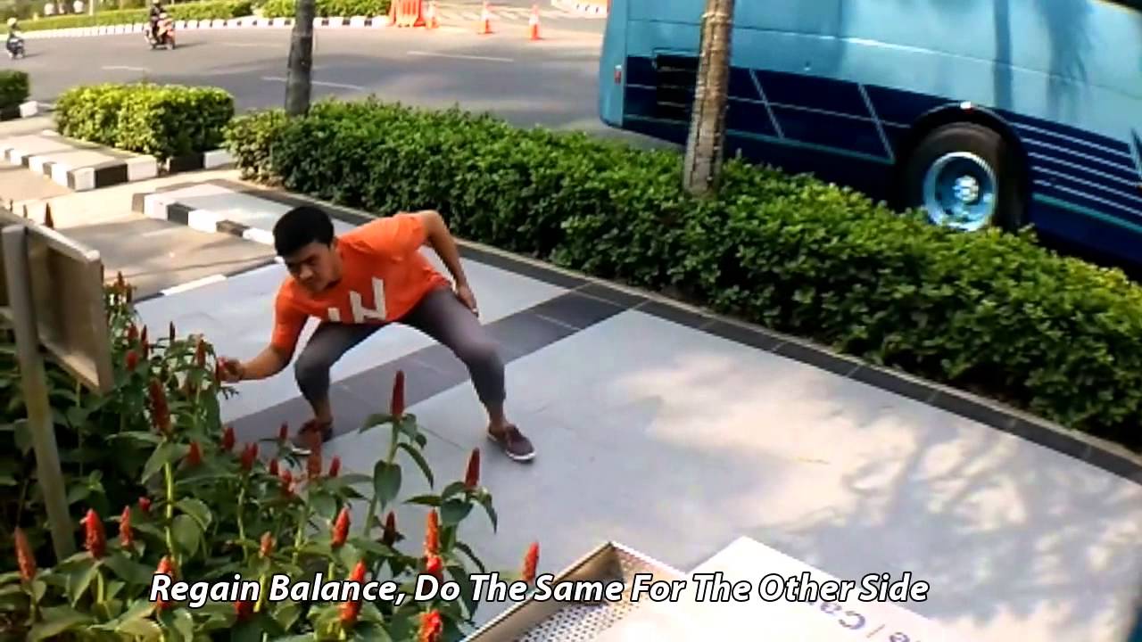 Side To Side Floor Touch Tutorial - YouTube