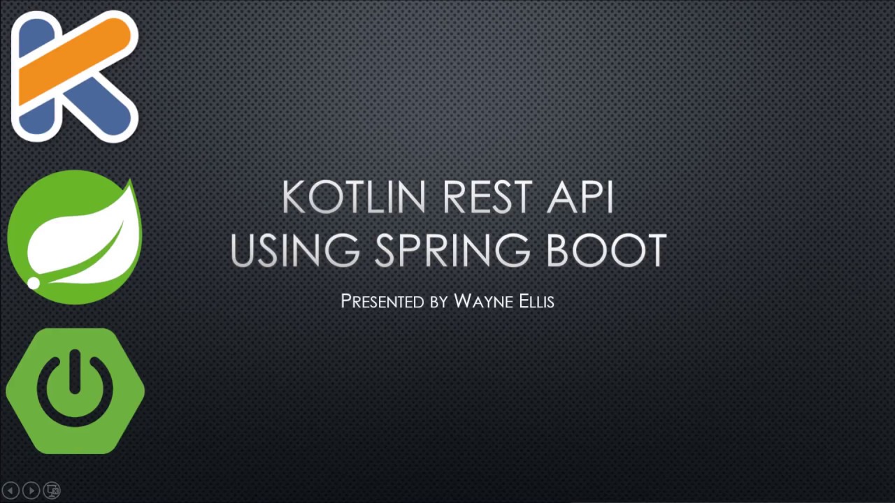 Kotlin Springboot Rest Api Demo Youtube