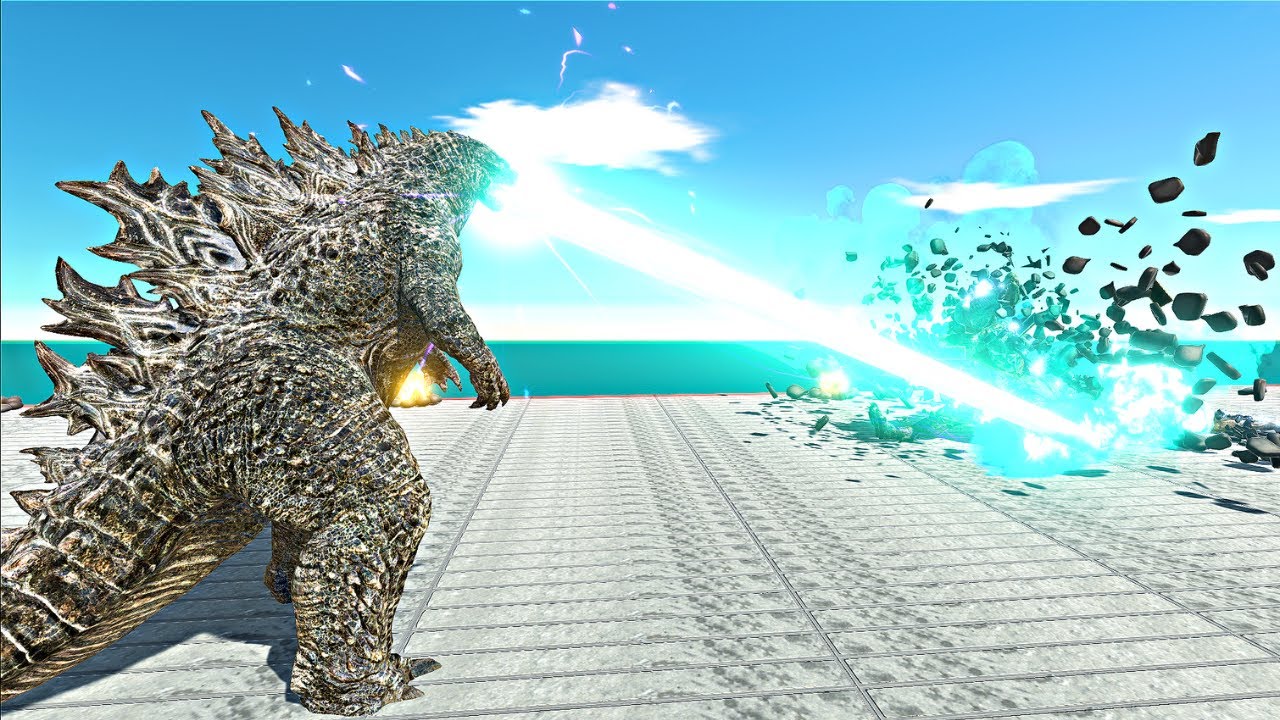 Godzilla 2021 Destroys Monsters - Animal Revolt Battle Simulator | ARBS ...
