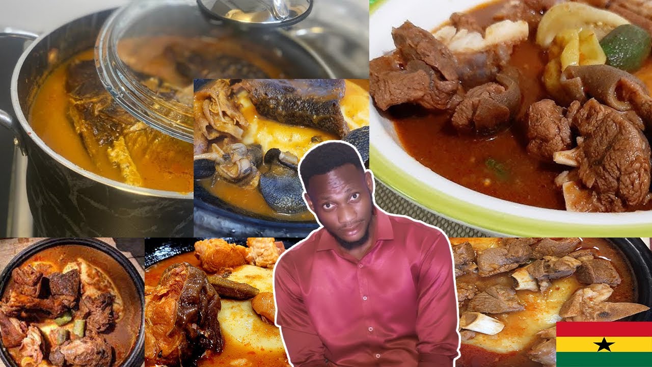 HOW TO PREPARE GRASSCUTTER SOUP - GHANAIAN FOOD - YouTube