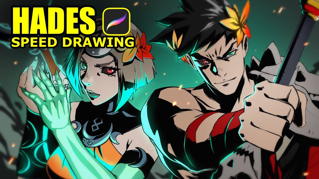 My HADES speed drawing accompanied with Argent Metal (@GeoffPlaysGuitar ...