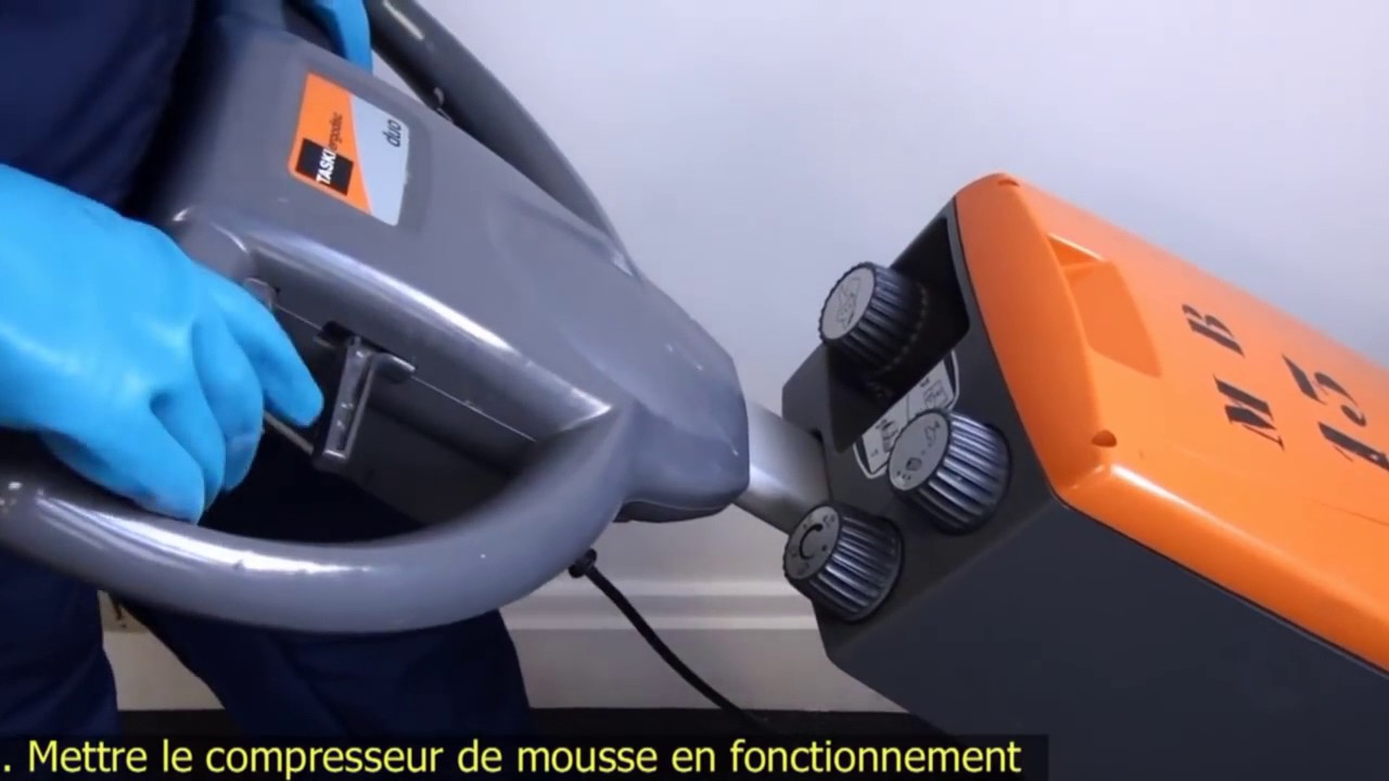 shampoing mousse seche - YouTube