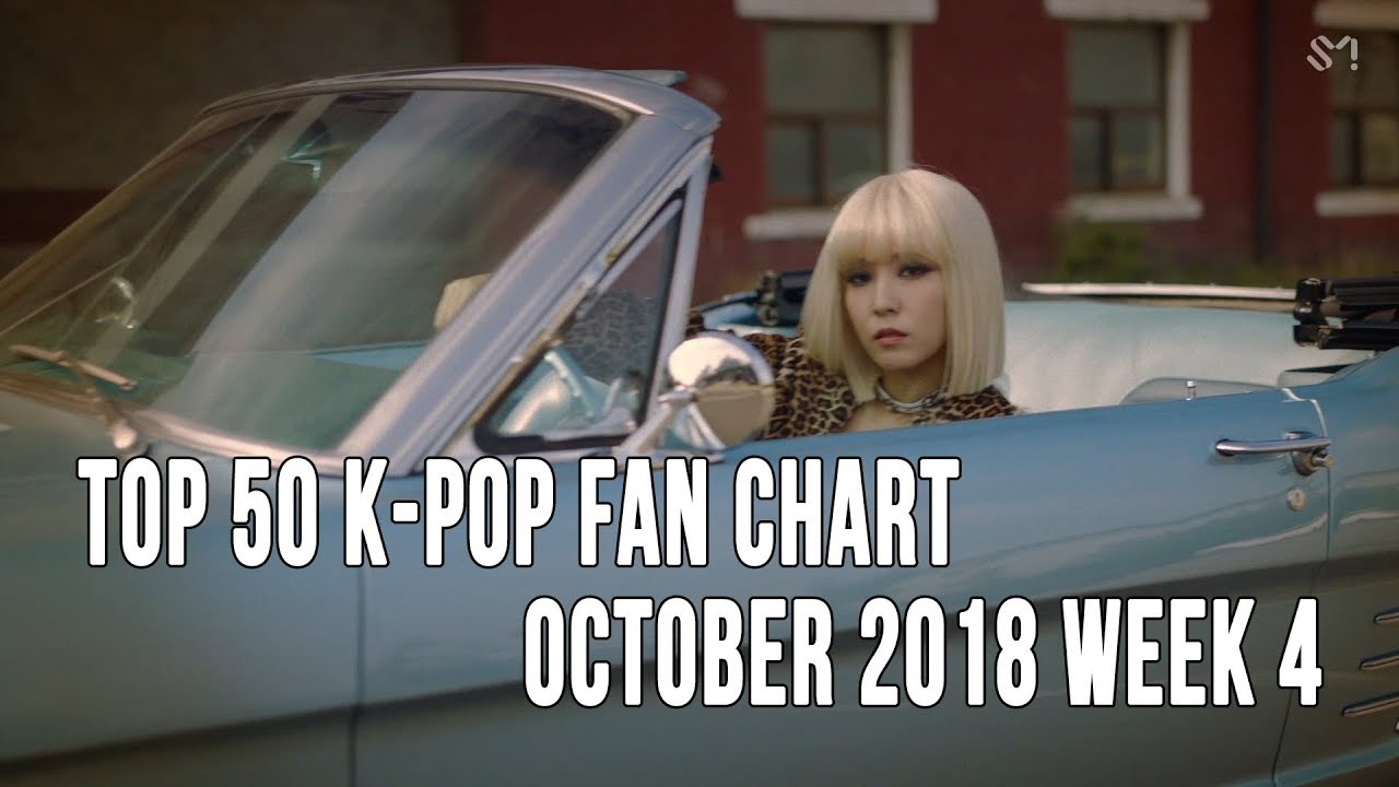 Top 50 K-Pop Songs Chart - October 2018 Week 4 Fan Chart - YouTube