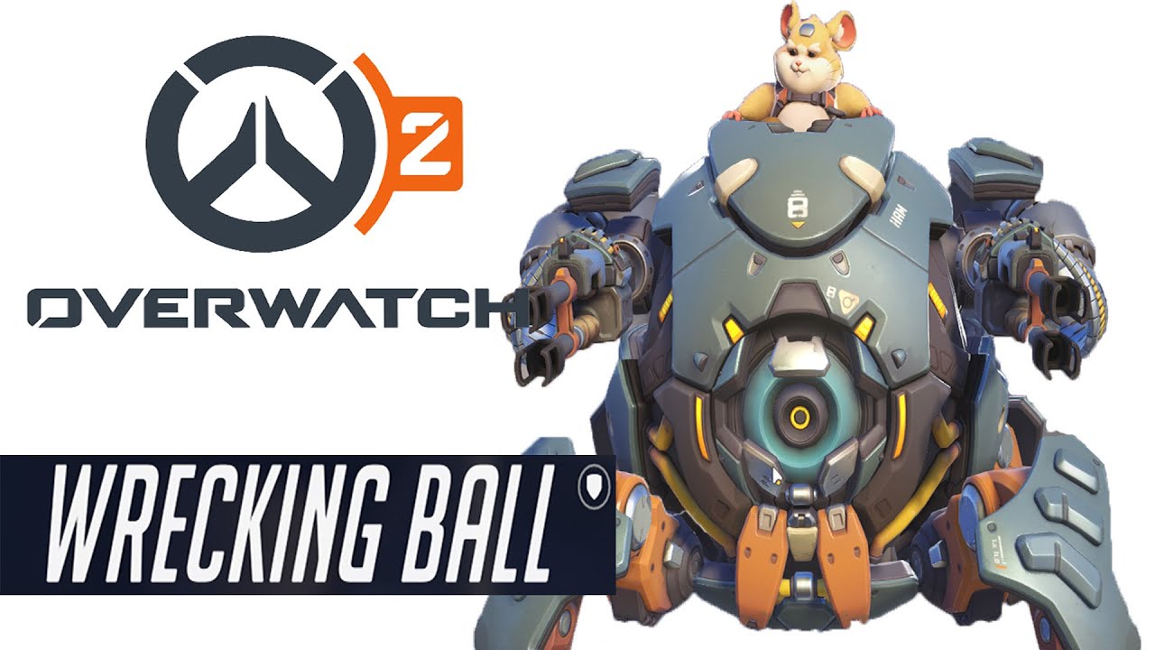 OVERWATCH 2 Gameplay - WRECKING BALL Gameplay - ESCORT ( No Commentary ...