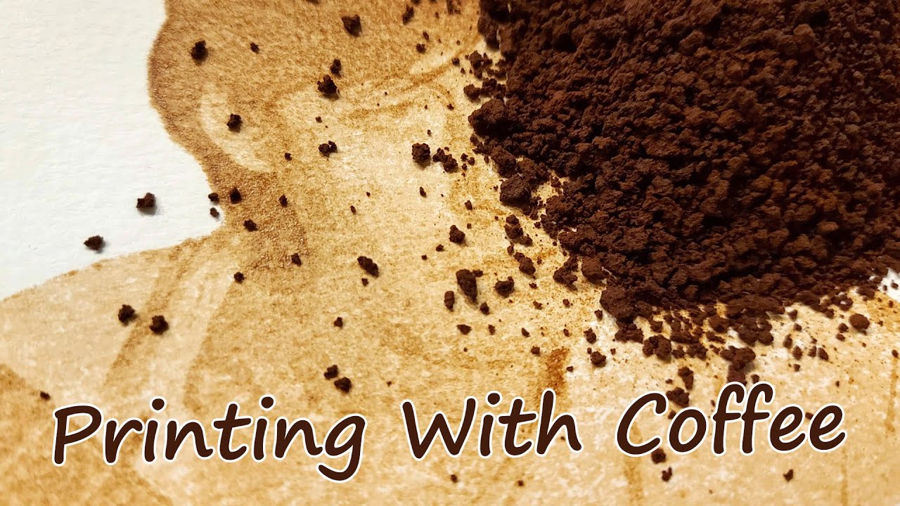 Printing with Coffee - Mimeography - YouTube