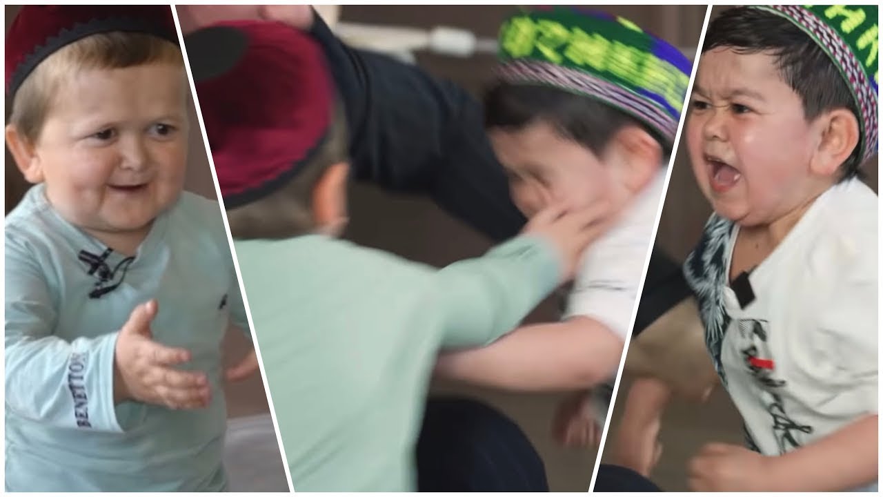 Hasbulla 2021 To Abdurozik: "Hold Your Emotions Little Kid" Then Slaps ...