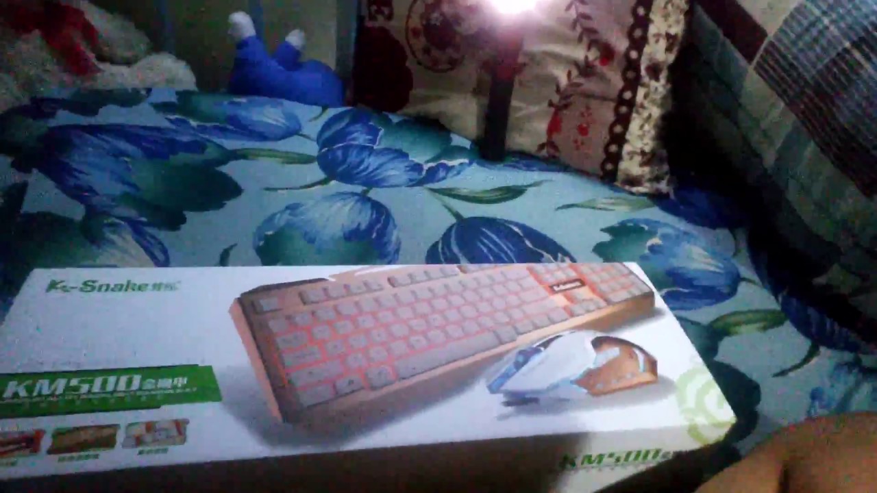 Unboxing K~Snake 🐍 KM500 Keyboard And Mouse - Khmer - YouTube