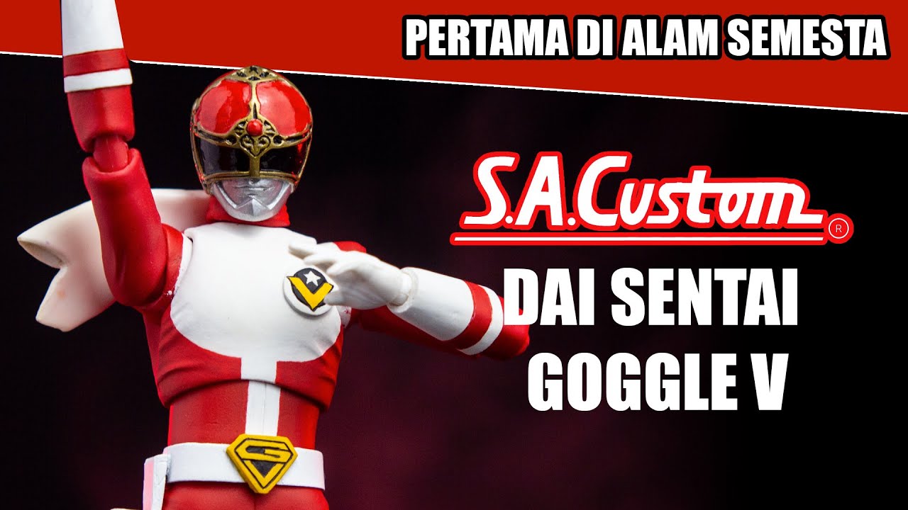 NOSTALGIA - REVIEW SHF DAI SENTAI GOGGLE V - YouTube
