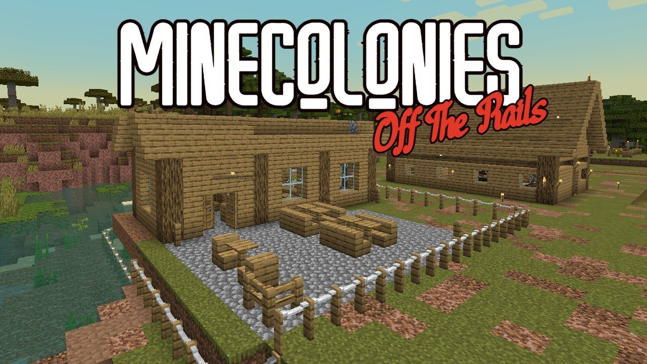 Minecolonies Off The Rails | Modded Minecraft 1.19.3 | #9 The ...