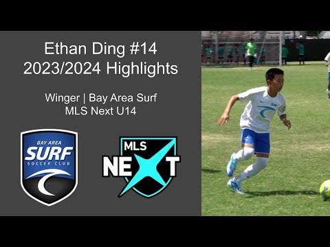 Ethan Ding 2023/2024 U14 Soccer Highlights (MLS Next U14) - YouTube