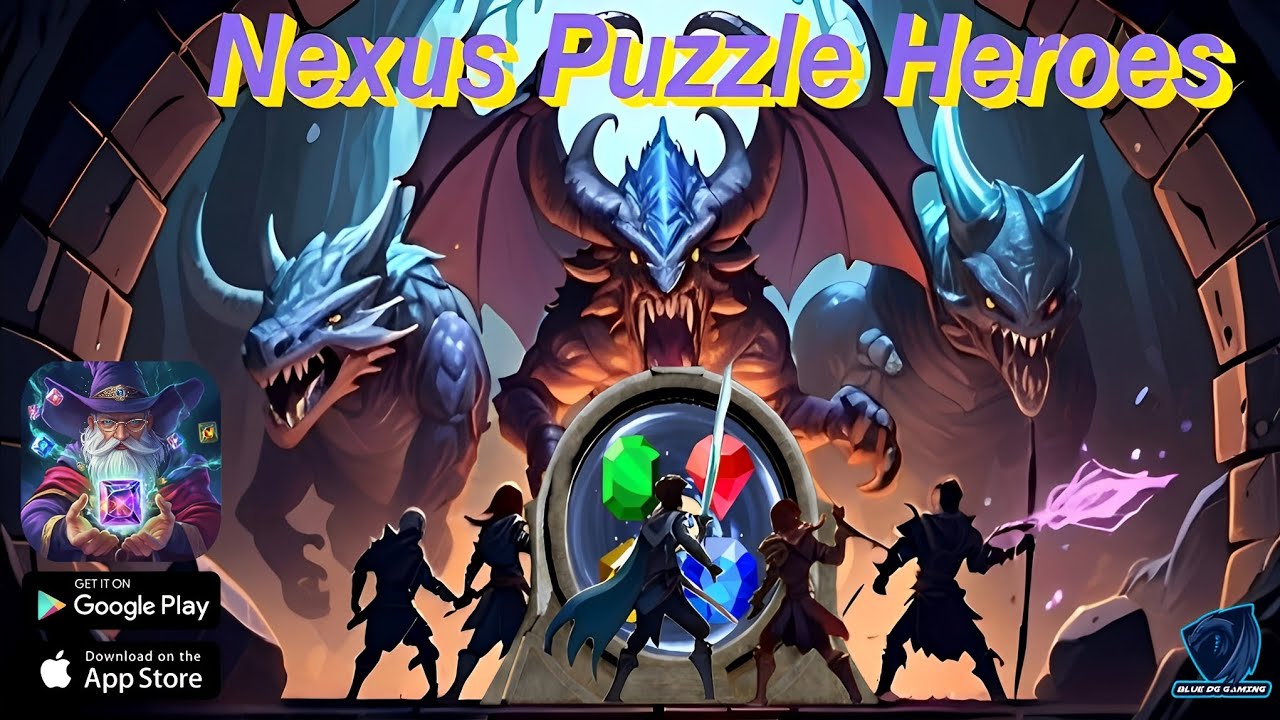 Nexus Puzzle Heroes: Epic Match-3 RPG Gameplay - YouTube