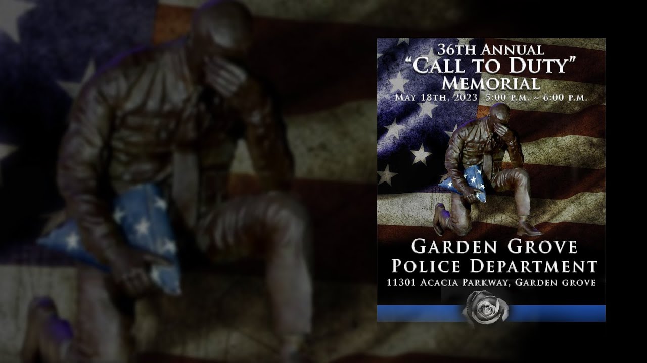 GGPD Call to Duty Memorial 2023 - YouTube