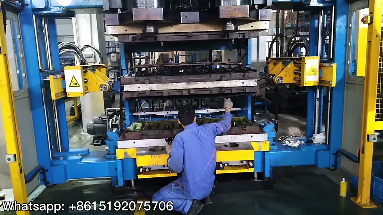 rubber track making machine - YouTube
