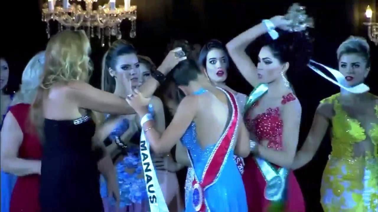 Miss Amazonas 2015 Shocking Coronation - Miss Brazil 2015 - YouTube