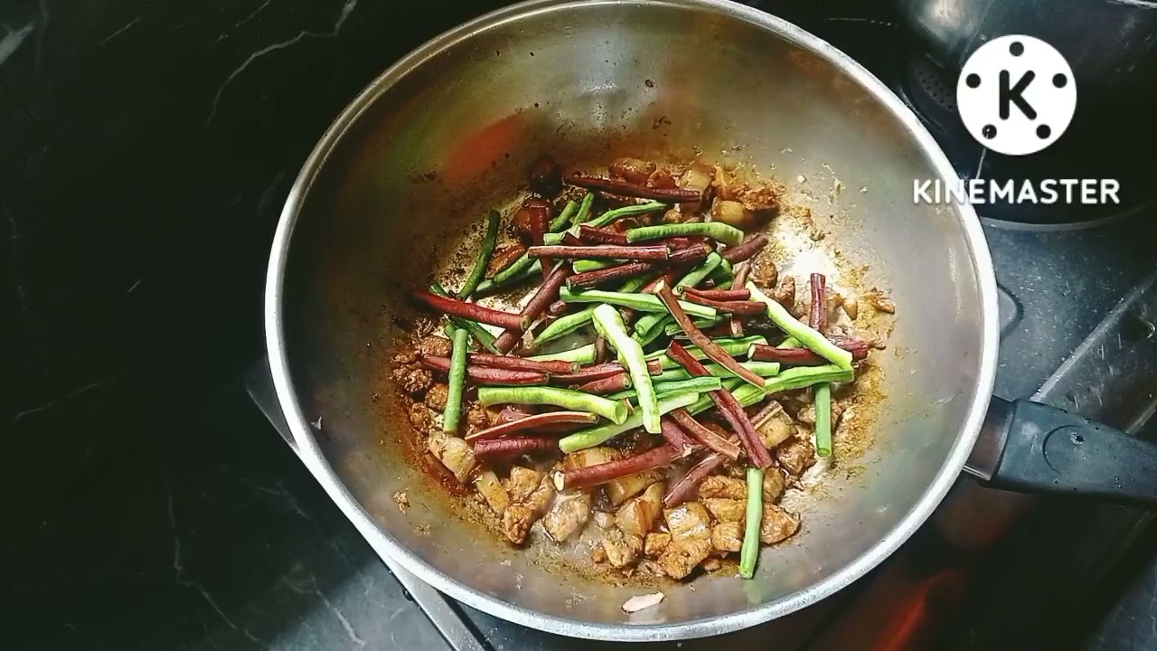 ADOBONG SITAW FOR DINNER/ GALING SA TANIM NI NANAY - YouTube