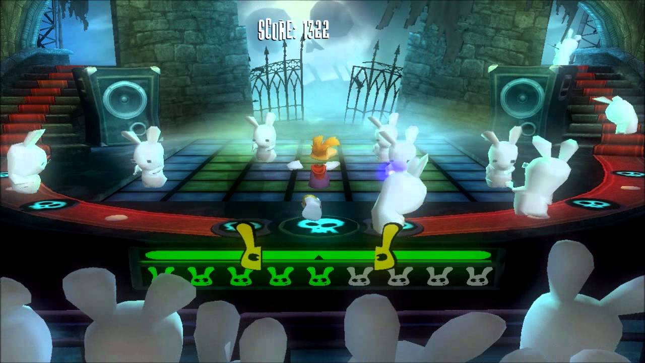 Rayman Raving Rabbids Walkthrough Test 51 Bunnies Get A Kick Out of Hip ...