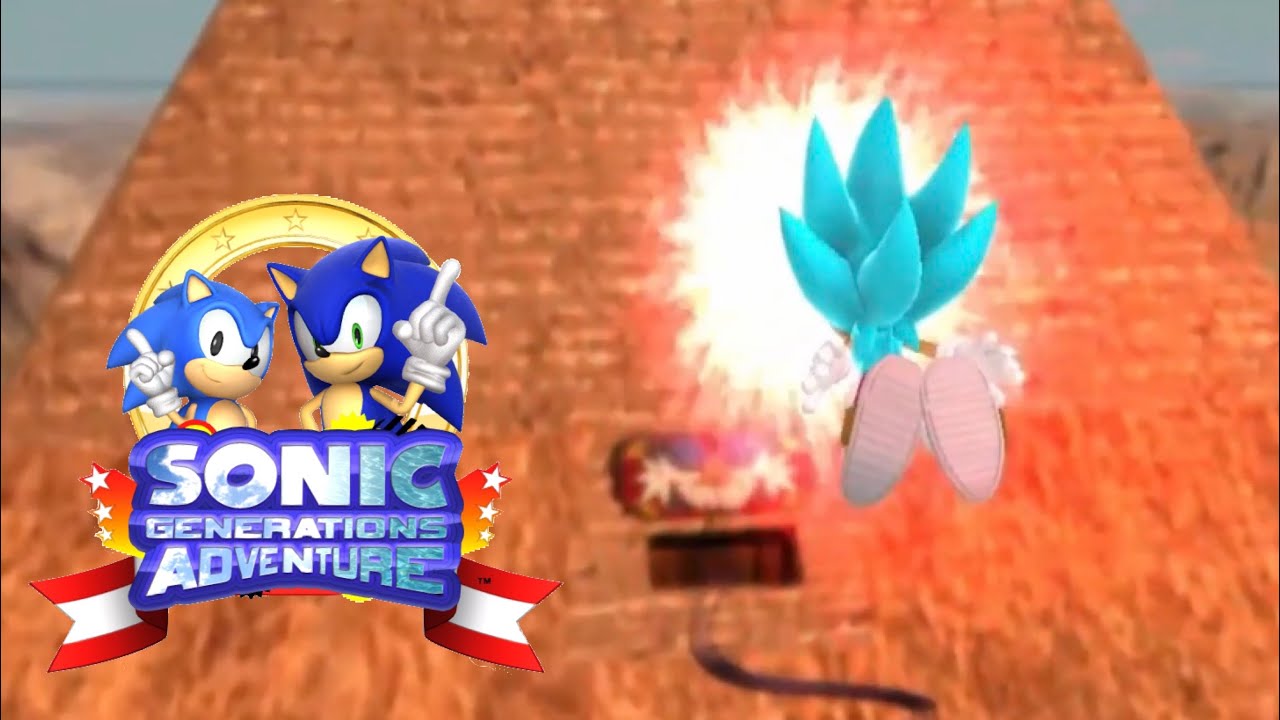 Sonic Super Saiyan Blue Adventure Generations - YouTube