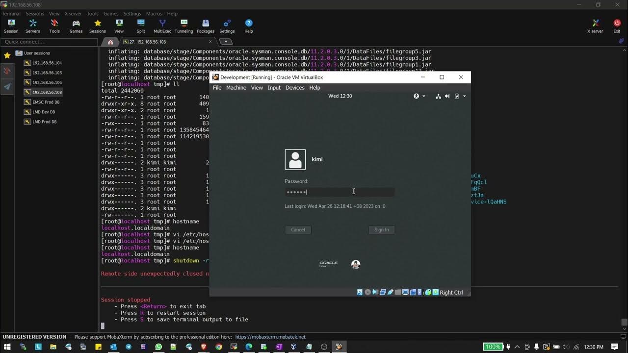 Oracle 11g Install On Oracle Linux 7 On Virtualbox Part 2 Youtube