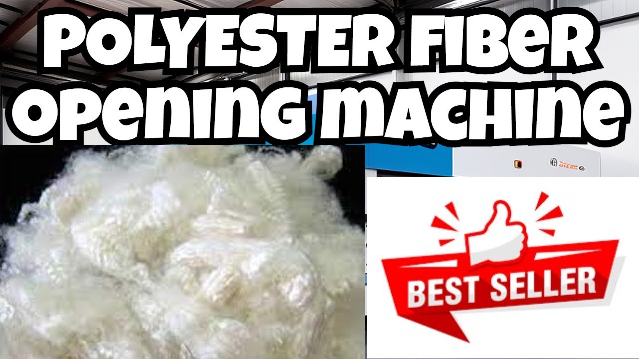 Best Selling Polyester Fiber Opening Machine By Multipro - YouTube