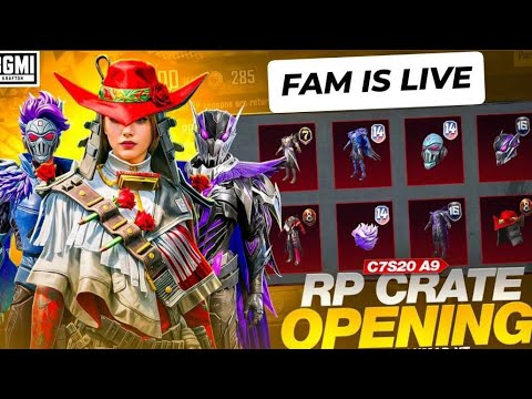 A9 Royal Pass Crate Opening | A9 RP Crate Opening | A9 RP Choice Crate ...