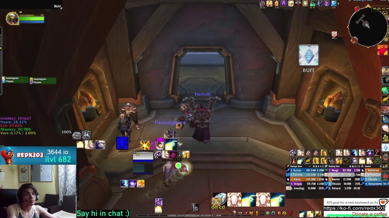 Rank 3 US Holy priest M+ - some disc keys - 18 priory disc 2m under ...