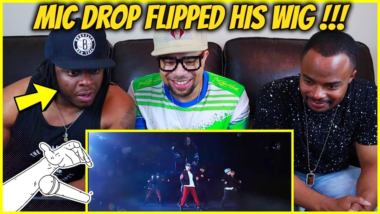 MIC Drop Flipped His Wig! | BTS MIC Drop MV REACTION - YouTube