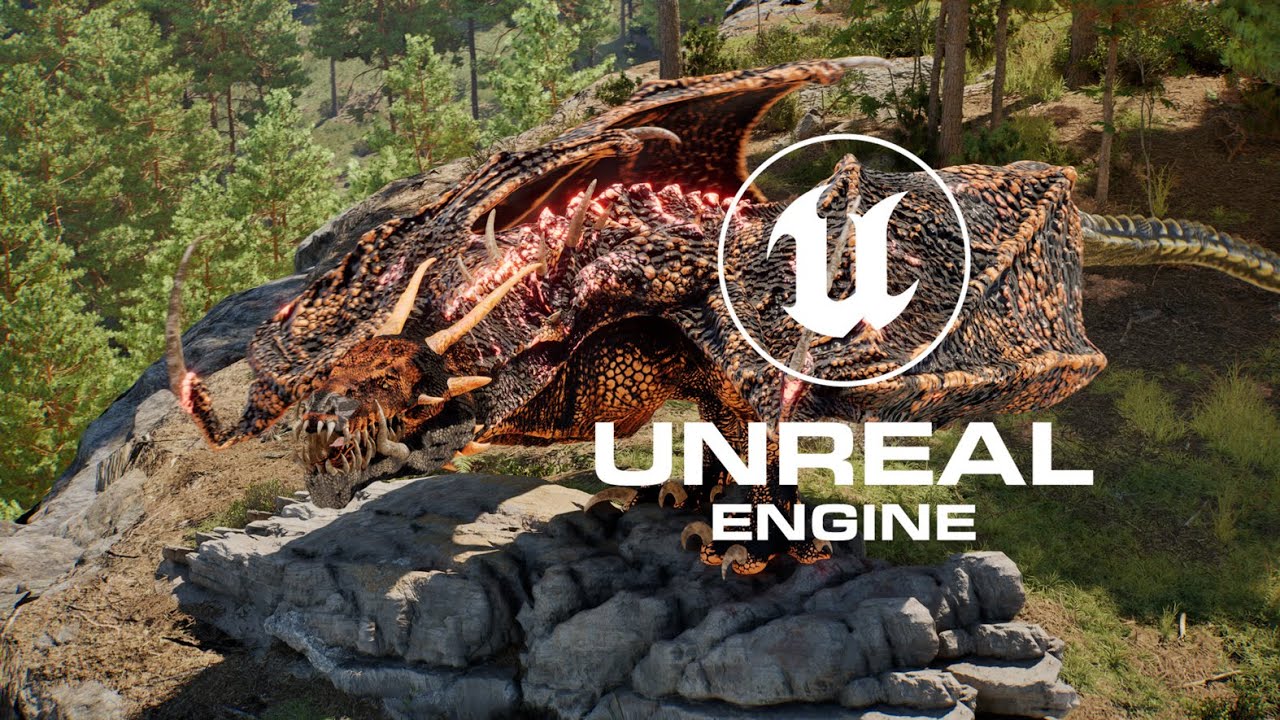 Dragon Character Unreal Engine 5 by Oscar Creativo #unrealengine5 # ...