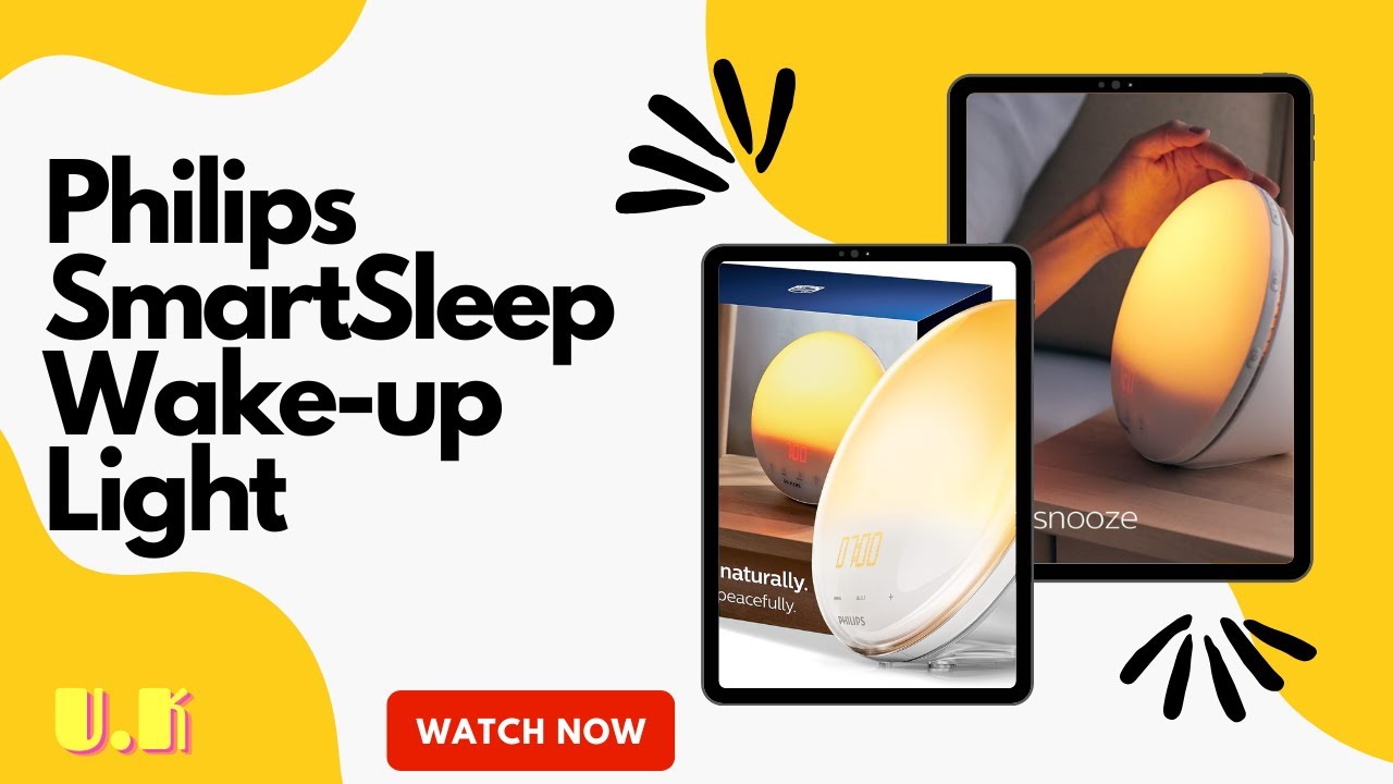 Philips SmartSleep Wake-up Light, Coloured Sunrise and Sunset ...
