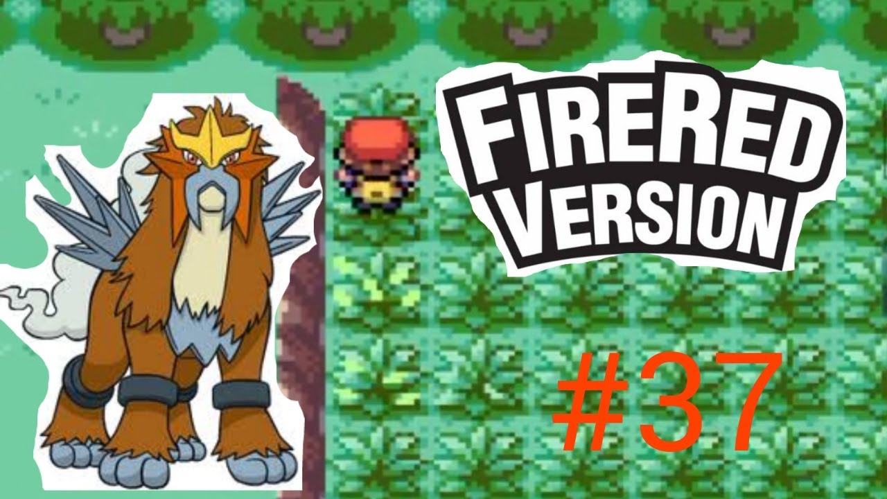 POKEMON FİRE RED #37 ENTEİ - YouTube