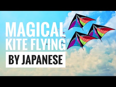 Stunt kite flying in Japan | Tokyo | Kite festival - YouTube