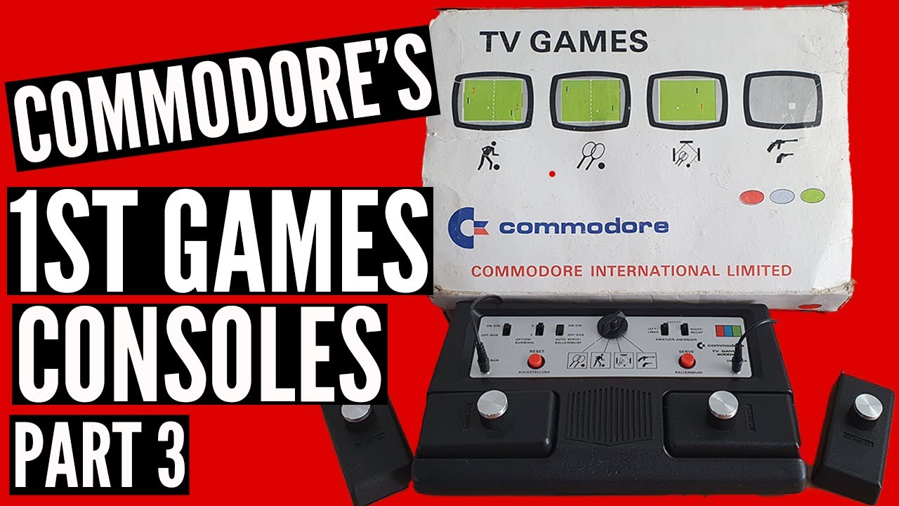 Commodore Computers 1976, Commodore 2000K Games Console - YouTube