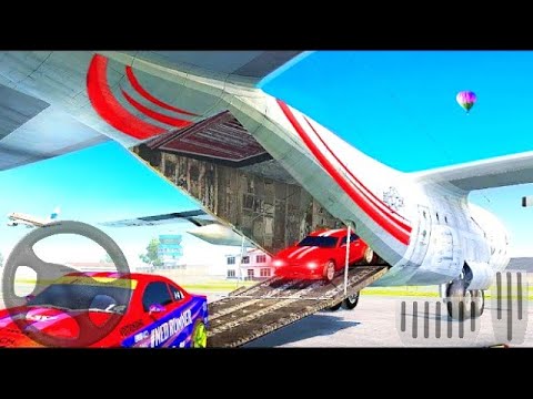 Multi Trailer Car Transport Simulator - Cargo Plane Car Transporter ...