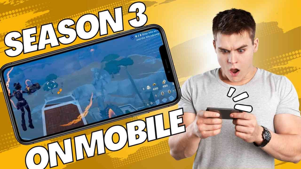 New Season on Fortnite Mobile(Chapter 5 Season 3 Gameplay) - YouTube