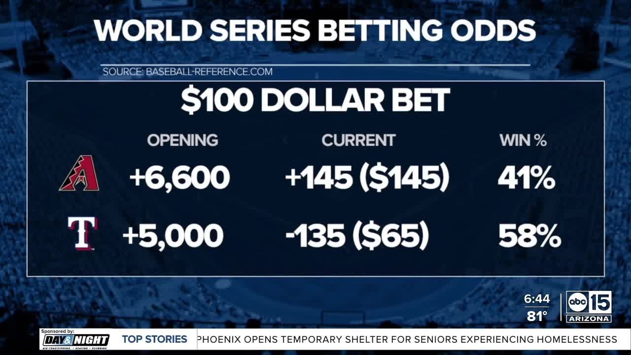 A look at the numbers, D-backs vs. Rangers - YouTube