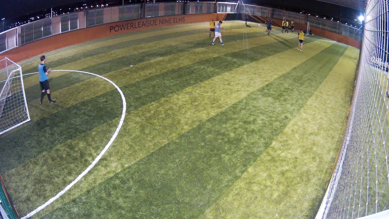 Powerleague: Pitch, 30/10/2019 21:00, pitch 6, goal B - YouTube