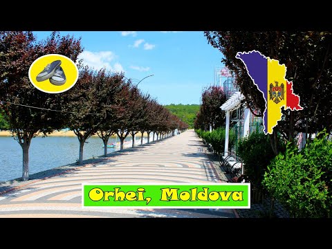 🇲🇩 Orhei Walking Tour l Municipal Stadium ⟶ Orheiland